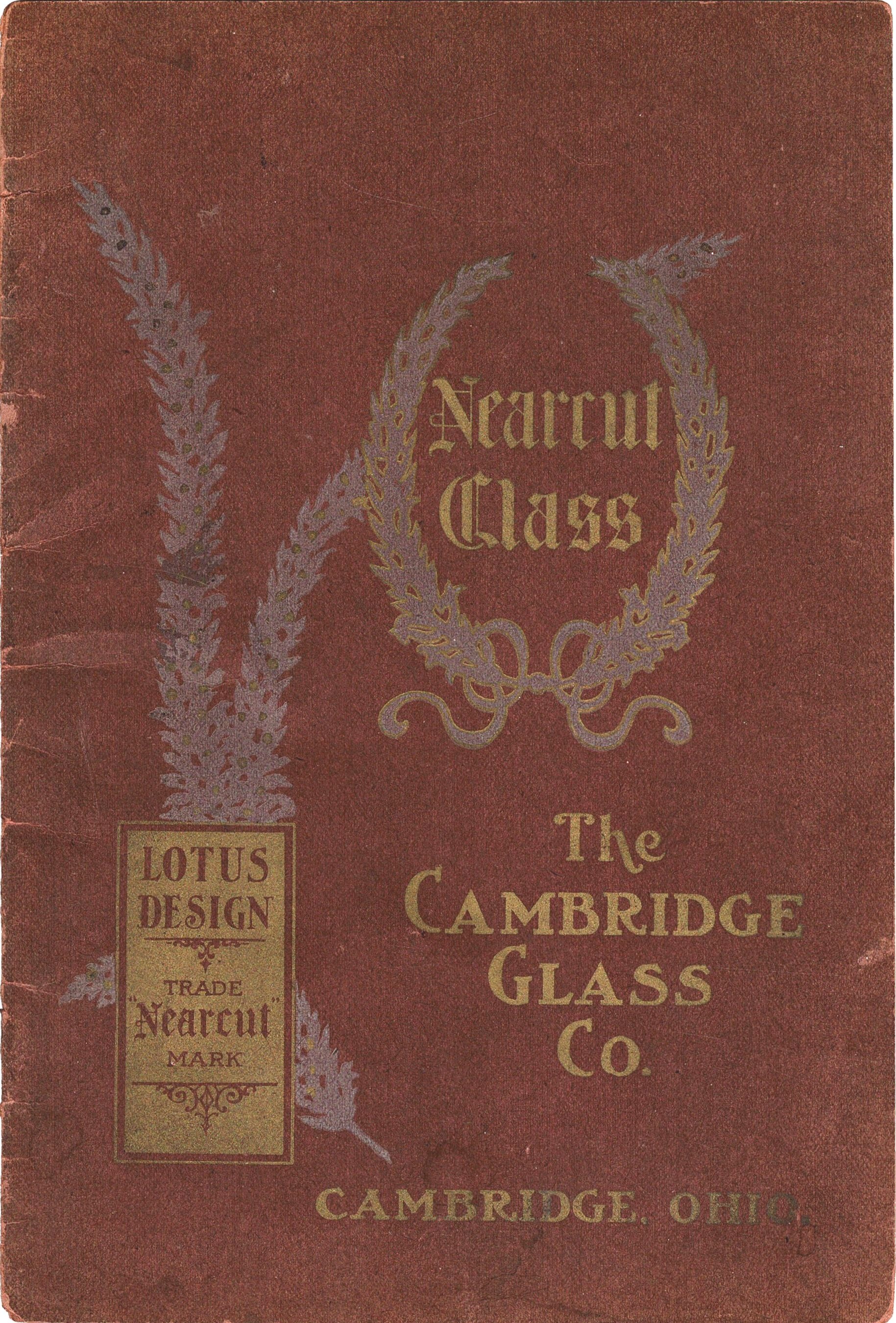 1905 Lotus Design Number 2640 Catalog - National Cambridge Collectors